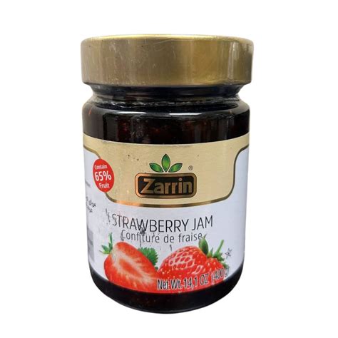 Zarrin Strawberry Preserves 141 Oz Mediterranean Bazaar