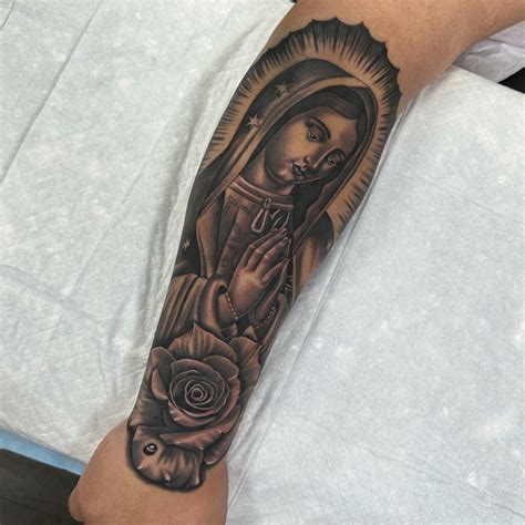 La Virgen De Guadalupe Tattoo On Hand Symbolism And Style Guide