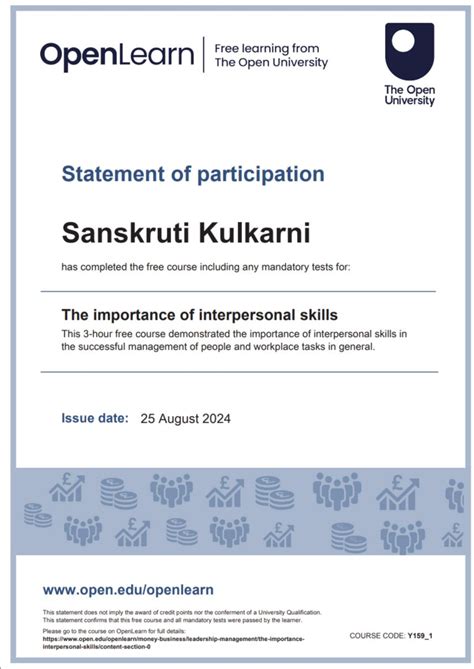 Sanskruti Kulkarni On Linkedin Excited To Share That Ive Completed A Course On The Importance Of