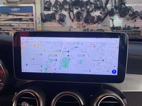 천안 안드로이드 내비게이션 장착점 벤츠 Glc 와이드 큰 화면 1025인치 올인원 네비 모니터 해외직구 제품 깔끔 작업기 네이버 블로그