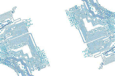 Eps10 벡터 배경 첨단 회로 보드를 추상화 합니다 마이크로칩 두 대각선 Simmetrical 마더보드 패턴 요소 프레임 및 복사 공간 텍스트와 배경 회로판에 대한 스톡