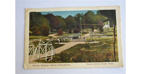 Sovata Statiunea Balneo Climaterica Parcul Hotelului Regina Maria