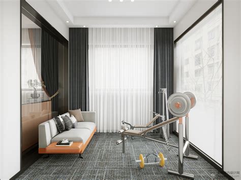 健身房 效果图欣赏 多模网