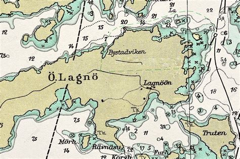 charting course ilustrasi nautical chart stockholm kepulauan foto latar
