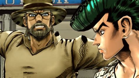 Joseph And Josuke Father Son Bonding Youtube