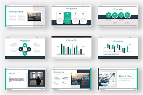 Nautical Powerpoint Template A Presentation Template By Kreatifreya