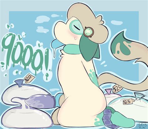 Rule Absurd Res Anthro Biped Blue Background Closed Eyes Condom Erection Filled Condom Fur