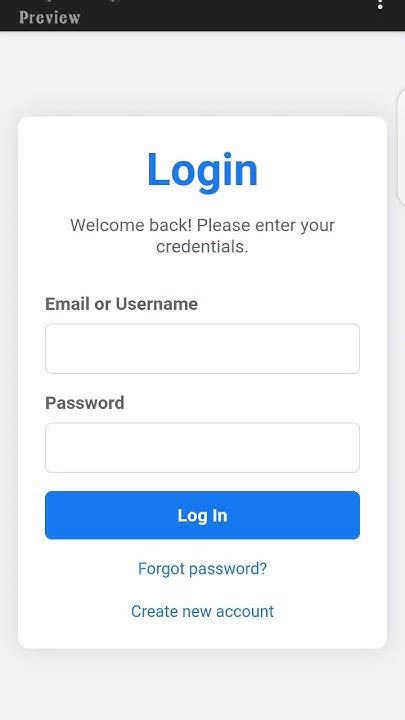 Login Page In Html Css Viralvideo Shorts Like Coding Youtube