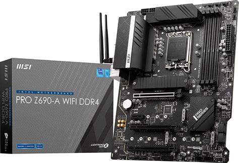 Amazon Com Msi Pro Z A Wifi Ddr Motherboard Intel Z Atx Electronics