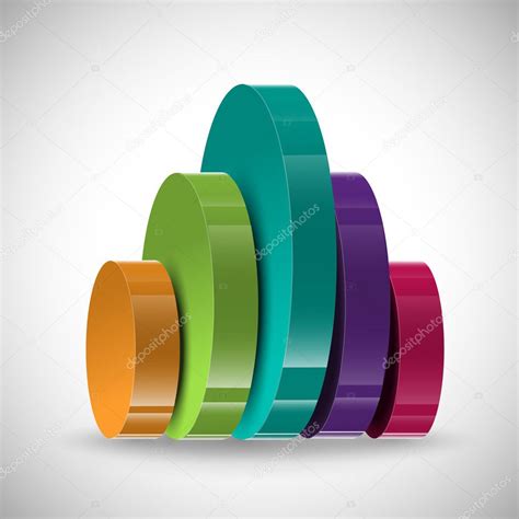 Colorful Segmented Infographic Stock Vector By ©seby87 58416185