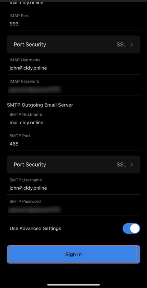 How To Setup Imap Email In Microsoft Outlook Ios Phone