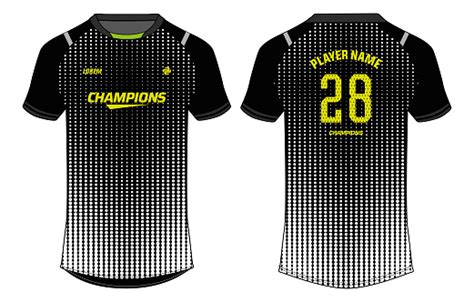 스포츠 저지 티셔츠 디자인 플랫 스케치 벡터 일러스트 레이 션 추상 패턴 라글란 라운드 넥 티 축구 저지 컨셉 크리켓 축구 배구