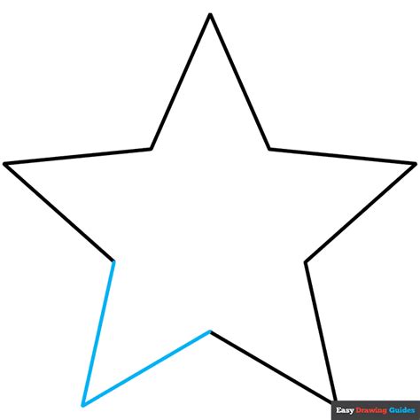 Christmas Star Drawing