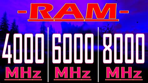 4000mhz Vs 6000mhz Vs 8000mhz Ddr4 Vs Ddr5 Which One Better For Gaming Youtube