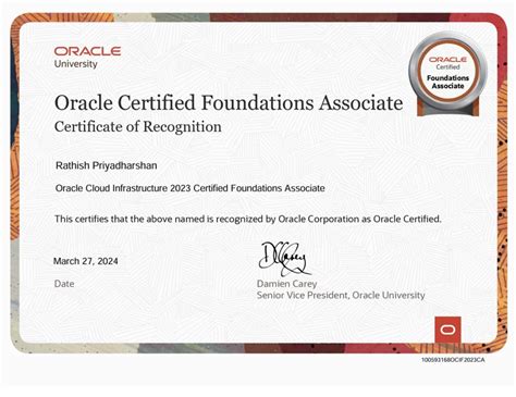 Oraclecertification Professionaldevelopment Careermilestone Continuouslearning