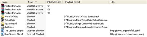 Windows Explorer Shell Extension Column Handler To Display Shortcut