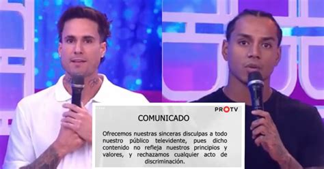 Pro Tv Emite Comunicado Y Pide Disculpas Por Acto Racista En ‘esto Es Guerra “no Refleja