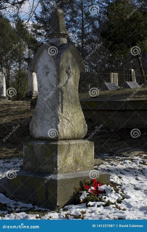 Very Old Cemetery Monuments Editorial Photography Image Of Graveyard