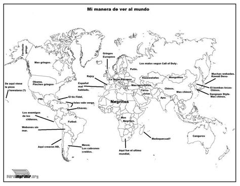 Planisferio Sin Nombres Para Imprimir 12 Fotos E Imágenes Gratis Imagui
