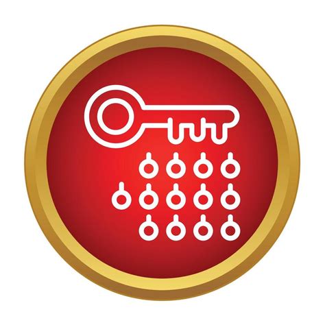Encryption Key Unlocking Digital Security Data Access 79406504 Vector