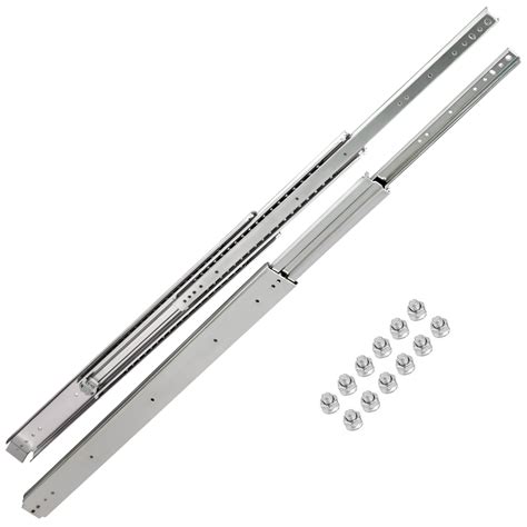 Vevor Drawer Slides 1 Pair 42 Inch Heavy Duty Drawer Slides Ball Bearing Side Mount Drawer Vevor Drawer Slides 1 Pair 42 Inch Heavy Duty Drawer Slides Ball Bearing Side Mount Drawer