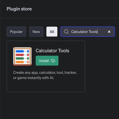 Chatgpt Plugin Calculator Tools Instantly Create Any App