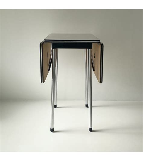 Vintage Formica Folding Table 1960s Kitatori Switzerland