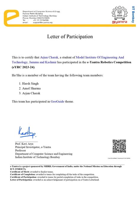 Arjun Charak On Linkedin Eyantra Iitbombay Robotics Machinelearning