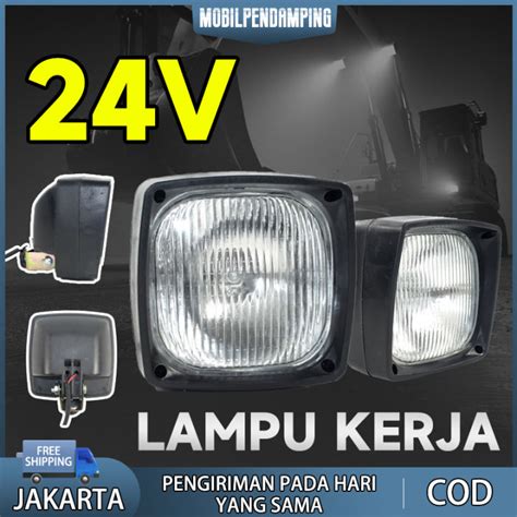 Lampu Sorot Forklift 24 Volt Work Lamp Lampu Kerja Lampu Sorot 24vdc