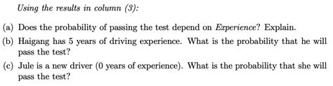 Binary Dependent Variable For A Traffic Security