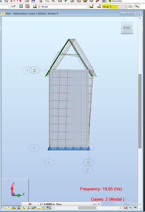 Local Modes Calculated For Individual Members Instead Of Global Modes