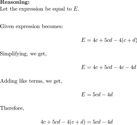 simplify each expression use properties and combine like te quizlet