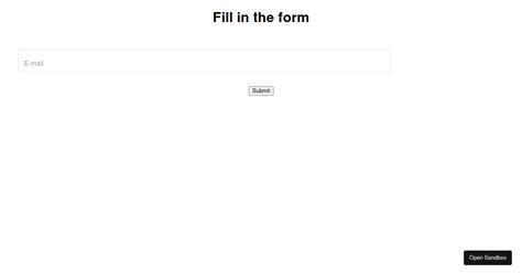 Floating Label Codesandbox