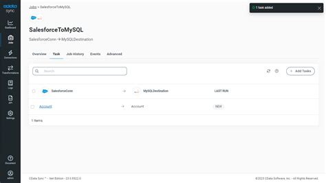 Start With Cdata Sync Part 1 Licensing Creating Connections And Creating A Replication Job