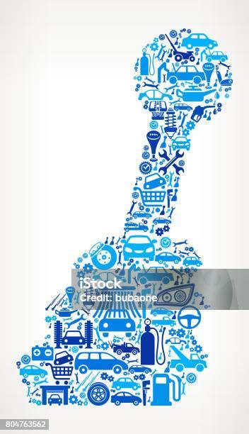 스틱 자동차 수리 자동차 이동 및 자동차 견인에 대한 스톡 벡터 아트 및 기타 이미지 견인 견인차 기계 부분 Istock