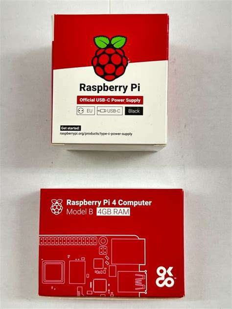Raspberry Pi 4 Computer Mit 4gb Ram And Usb C Netzteil Neu Und Originalverpackt In Safenwil Für
