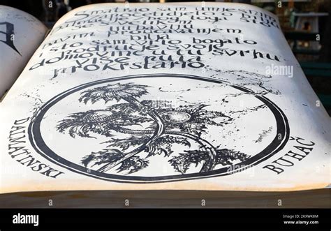 A 3 Metre Book Is Installed As Part Of Celebration Of The 180th