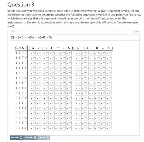 solved in this question you will use a complete truth table