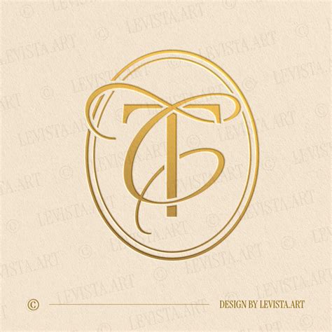 Elegant Tc Letter Logo And Ct Initials Logo Instant Download