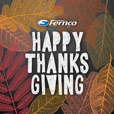 Fernco, Inc on LinkedIn: #fernco #thankful #thanksgiving #workfamily