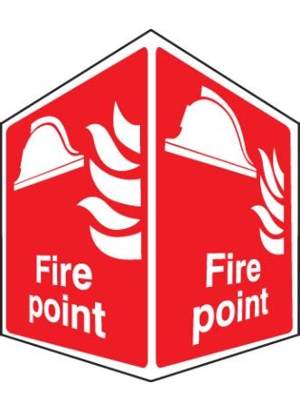 Fire Point Projecting Sign