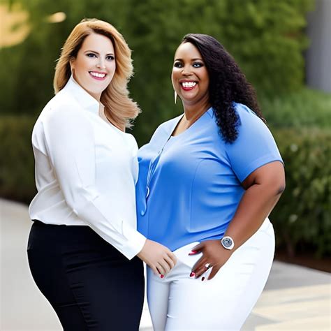 Premium AI Image Plus Size Women Is A Managing Director AI Generated Image