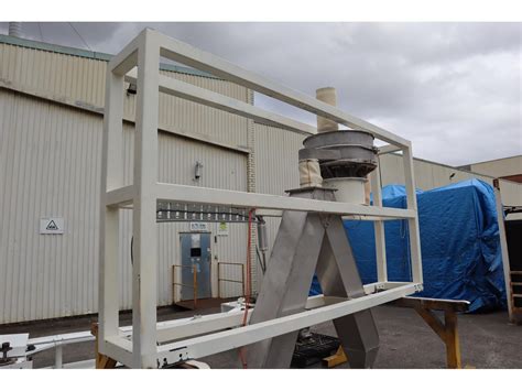 Sweco Vibratory Screen Separator Double Bulk Bag Filler Scales For Sale Refcode Ta1222306