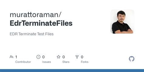 Github Murattoramanedrterminatefiles Edr Terminate Test Files