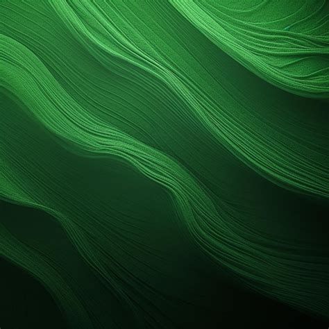 Premium Ai Image Abstract Glowing Green Background