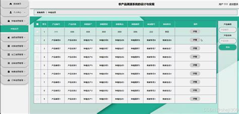 java vue计算机毕设农产品溯源系统的设计与实现【源码 开题 论文】 生产溯源系统 毕业设计 csdn博客