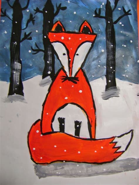 Free Printables For Art Lessons For Elementary Winter