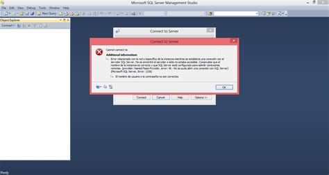 SQL Server No Me Puedo Conectar A Mi Servidor SQL