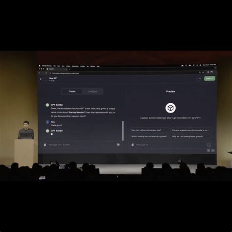 Openai Devday 나만의 Gpt를 만들어 수익도 만드는 Gpt 스토어 발표 디자인 나침반