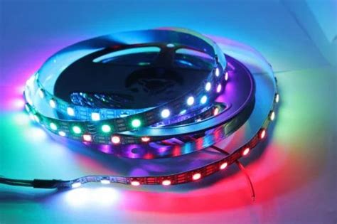 Rgb Led Strip Ws B Programmable Meter For Decoration Corded Electric At Piece In